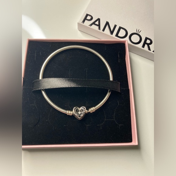 Pandora | Jewelry | Pandora Butterfly Heart Bracelet | Poshmark